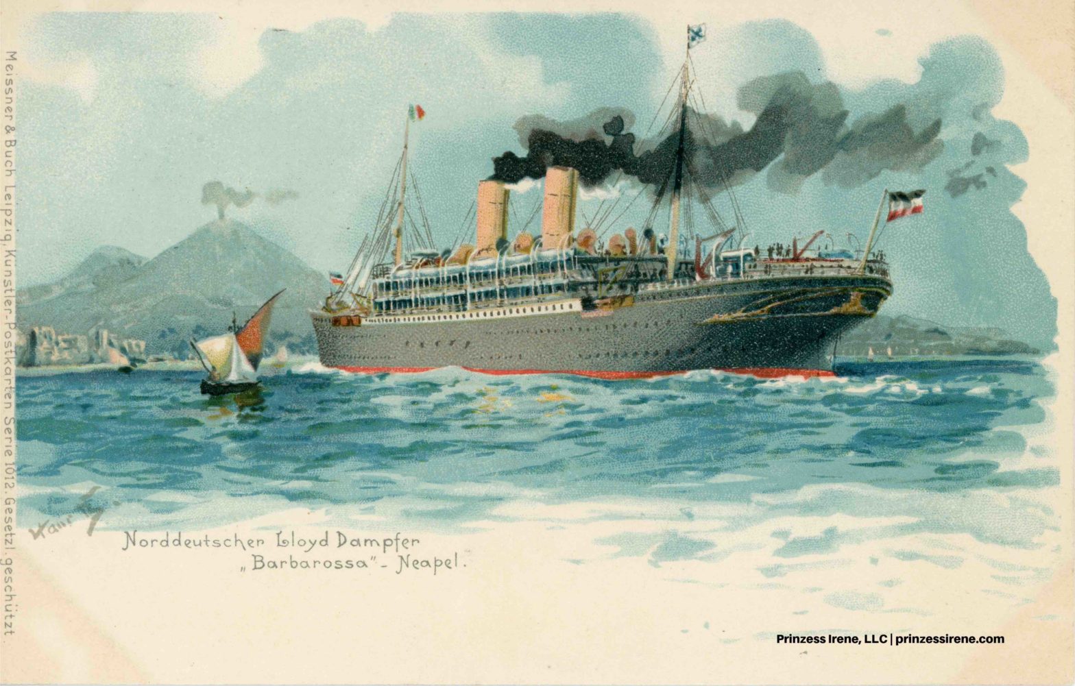 The Barbarossa class of ocean liners – Prinzess Irene